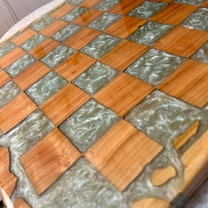 Epoxy Chess Board - Etsy