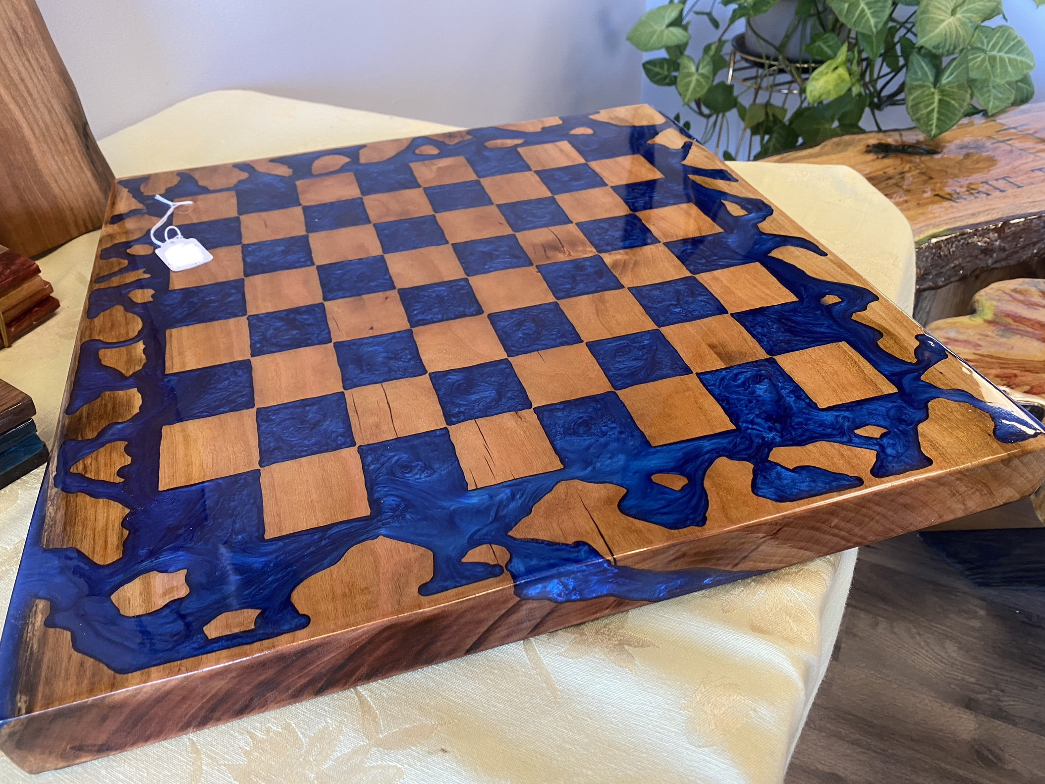 Customizable Epoxy Resin Chess Board - Etsy UK