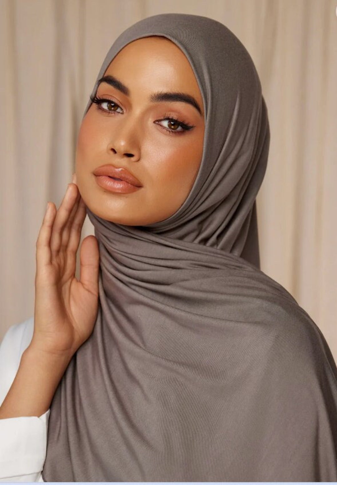 Jersey Hijab Hijab Soft Jersey Hijab Head Wrap for Women Stretch Turban ...