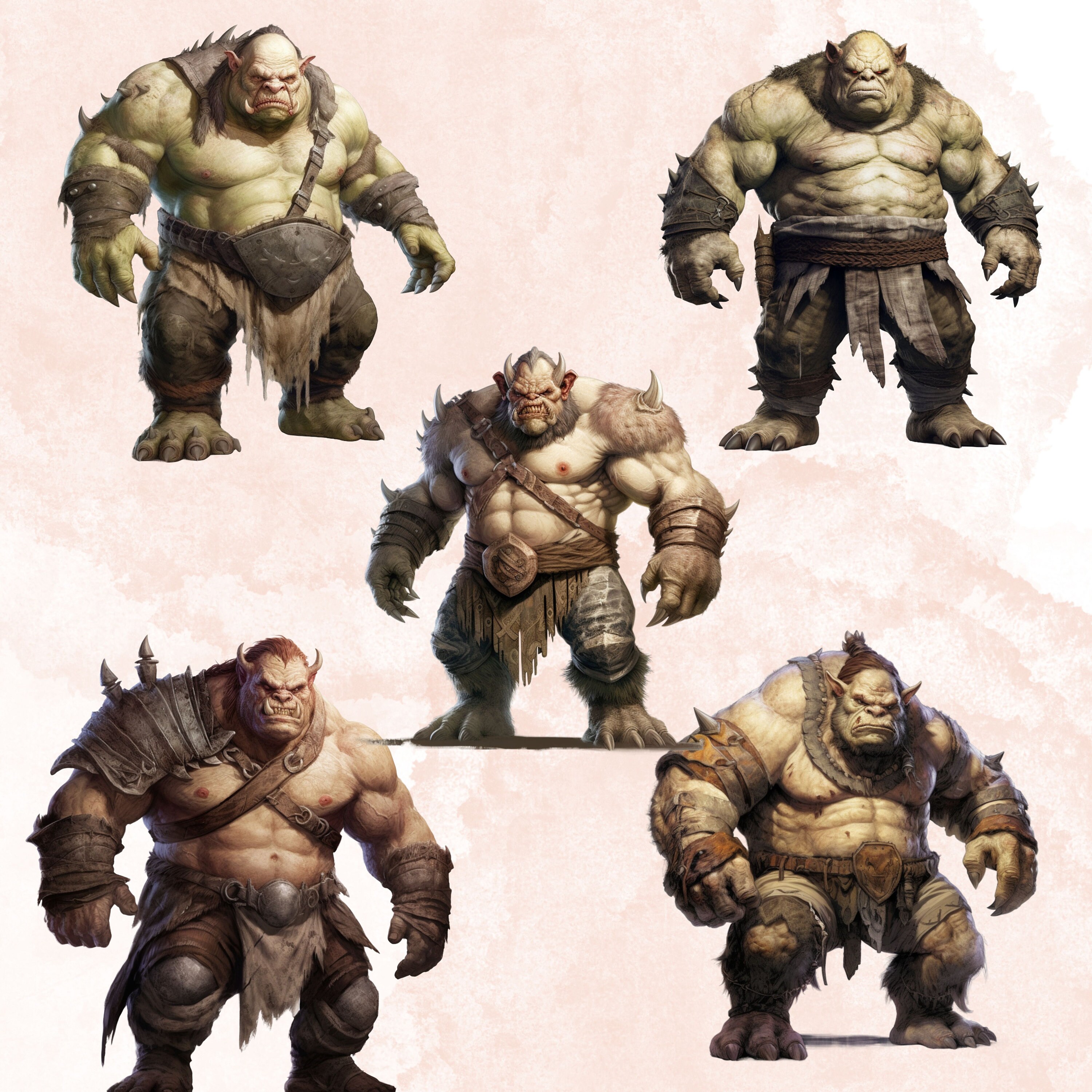Fantasy Ogre Clipart, Clipart for Commercial Use, Transparent Pngs ...