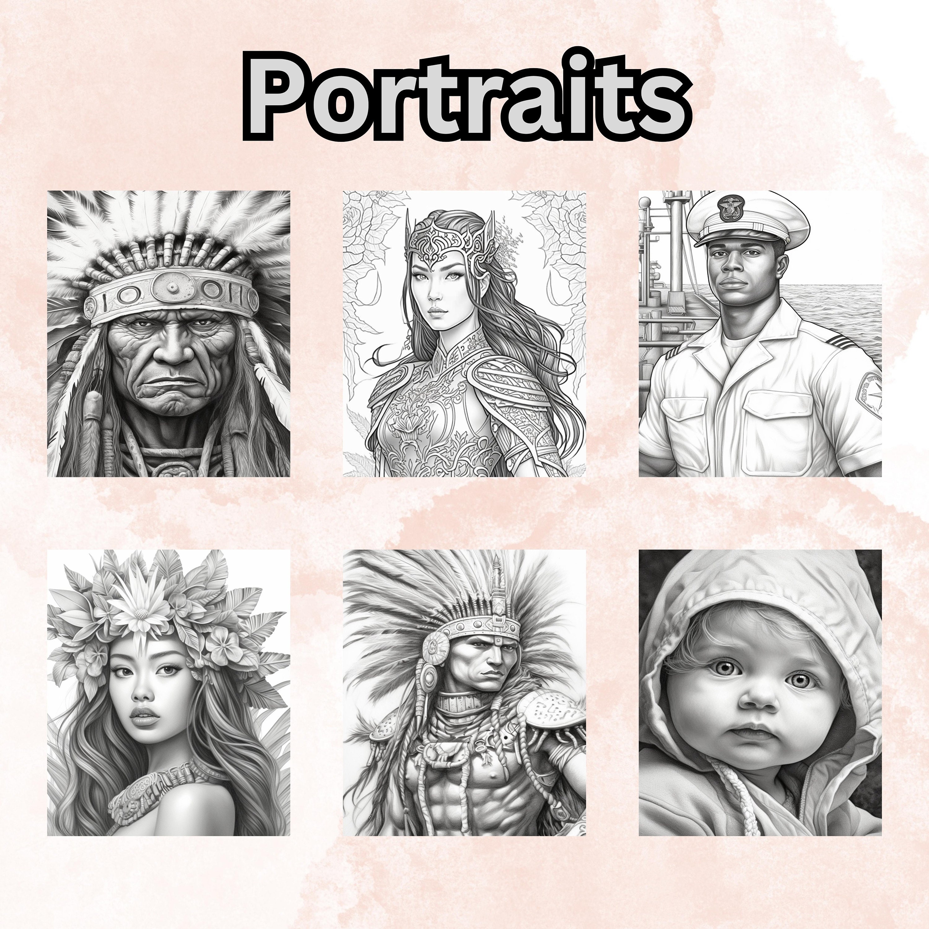 Full Shop Coloring Pages 2500+, Whole Shop Bundle, Adult Coloring Book ...