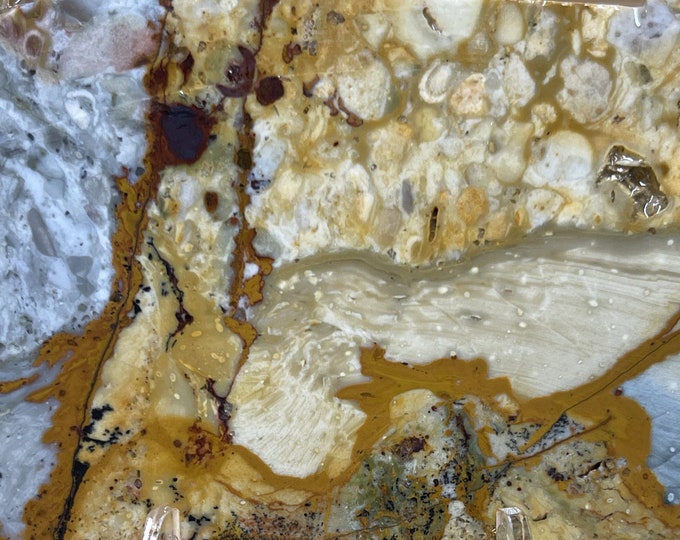 Blue Mustang Picture Jasper, Unfinished Slab 2.5 Oz. (72g) | Unpolished ...