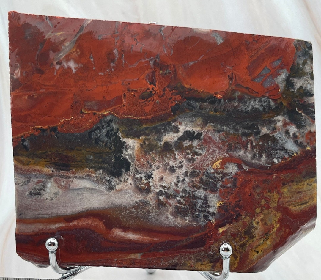 Mexican Sarape Jasper Gemstone Slab Unfinished 6.2oz. 174g - Etsy