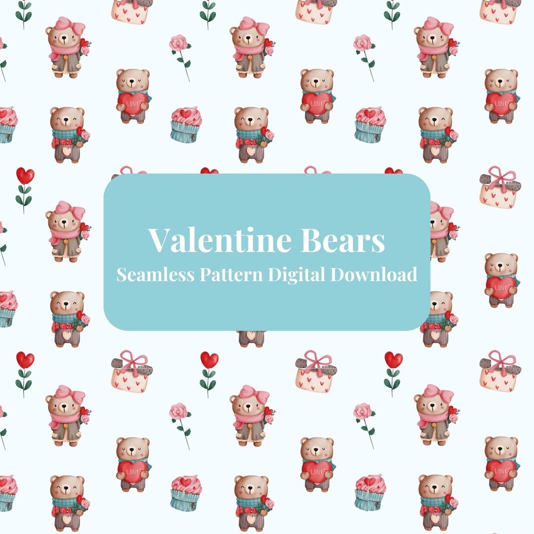 Valentines Bears - Etsy