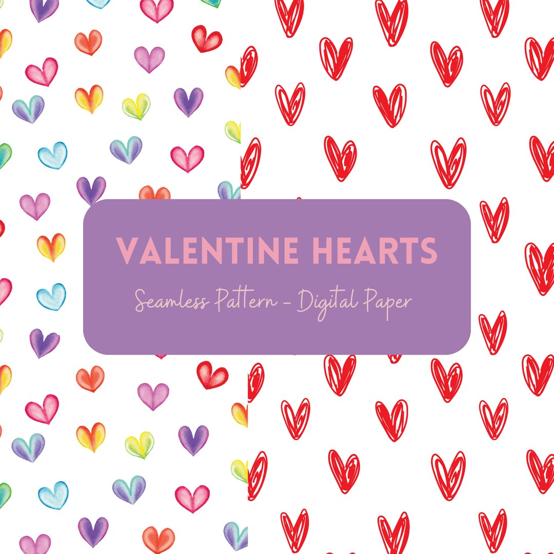 Valentines Seamless Pattern | Seamless Pattern | Valentines Day ...