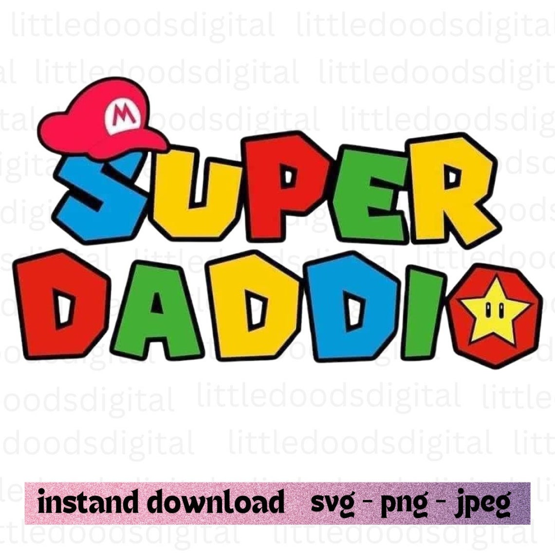 Super Daddio SVG, Dad SVG File, Fathers Day Gift - Etsy