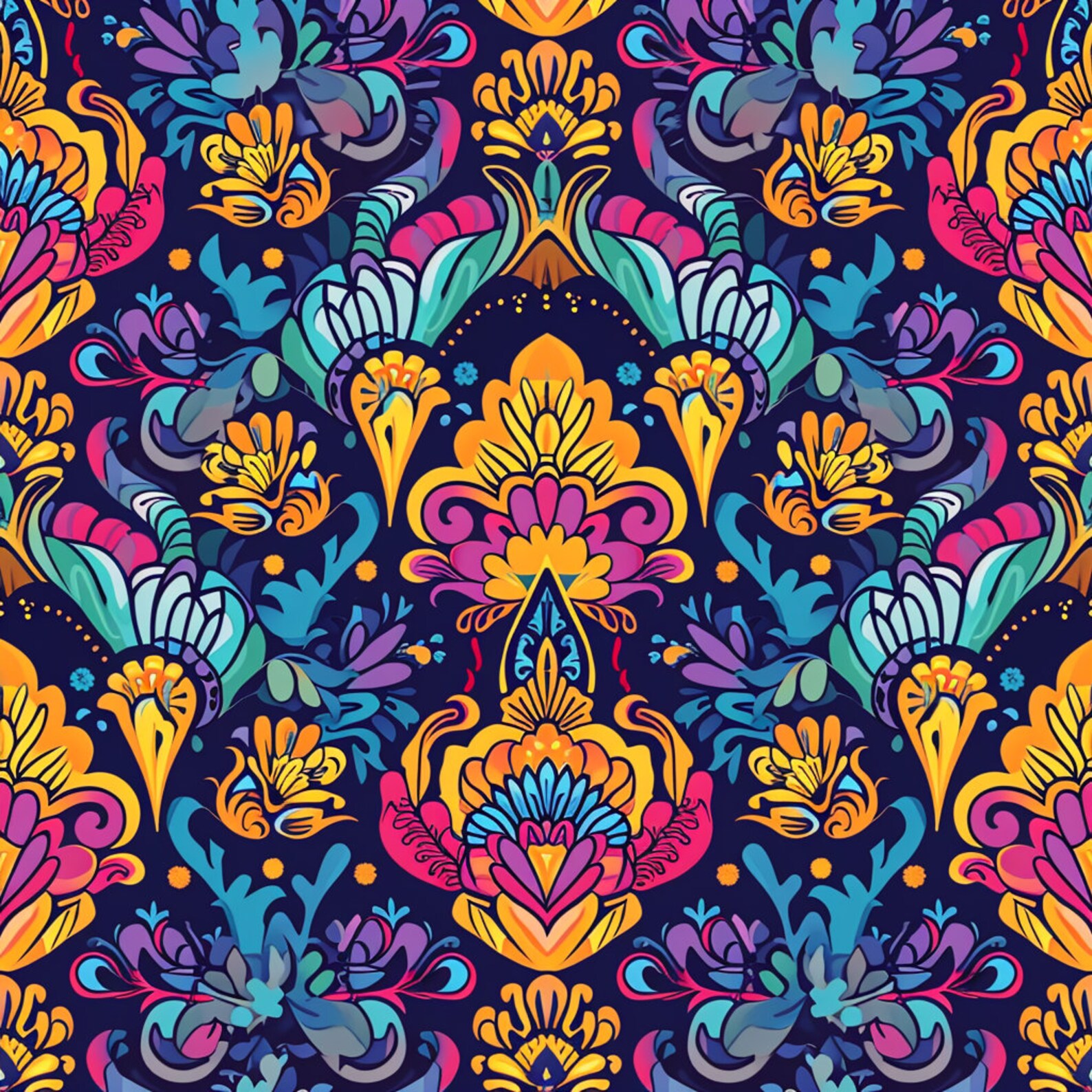 Seamless Indian Pattern, Indian Pattern Seamless, Indian Seamless ...