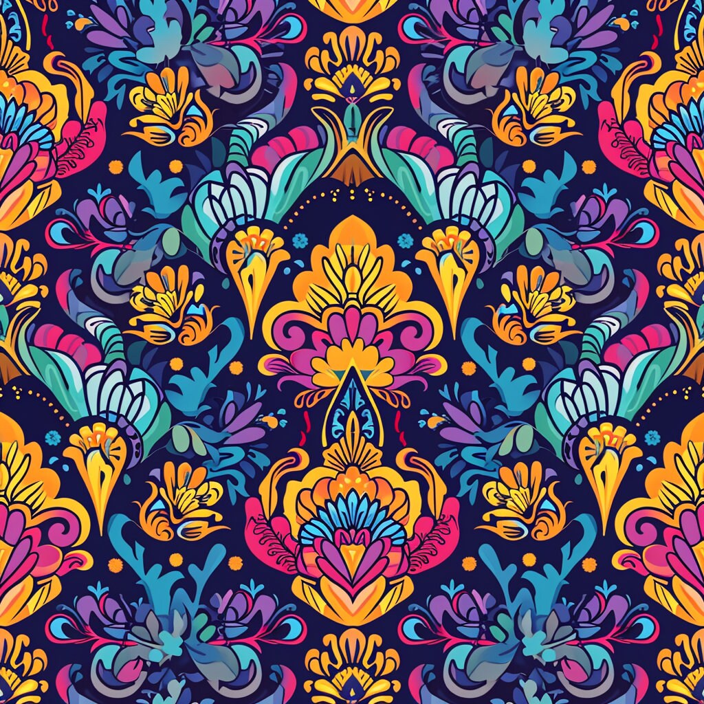 Seamless Indian Pattern, Indian Pattern Seamless, Indian Seamless ...