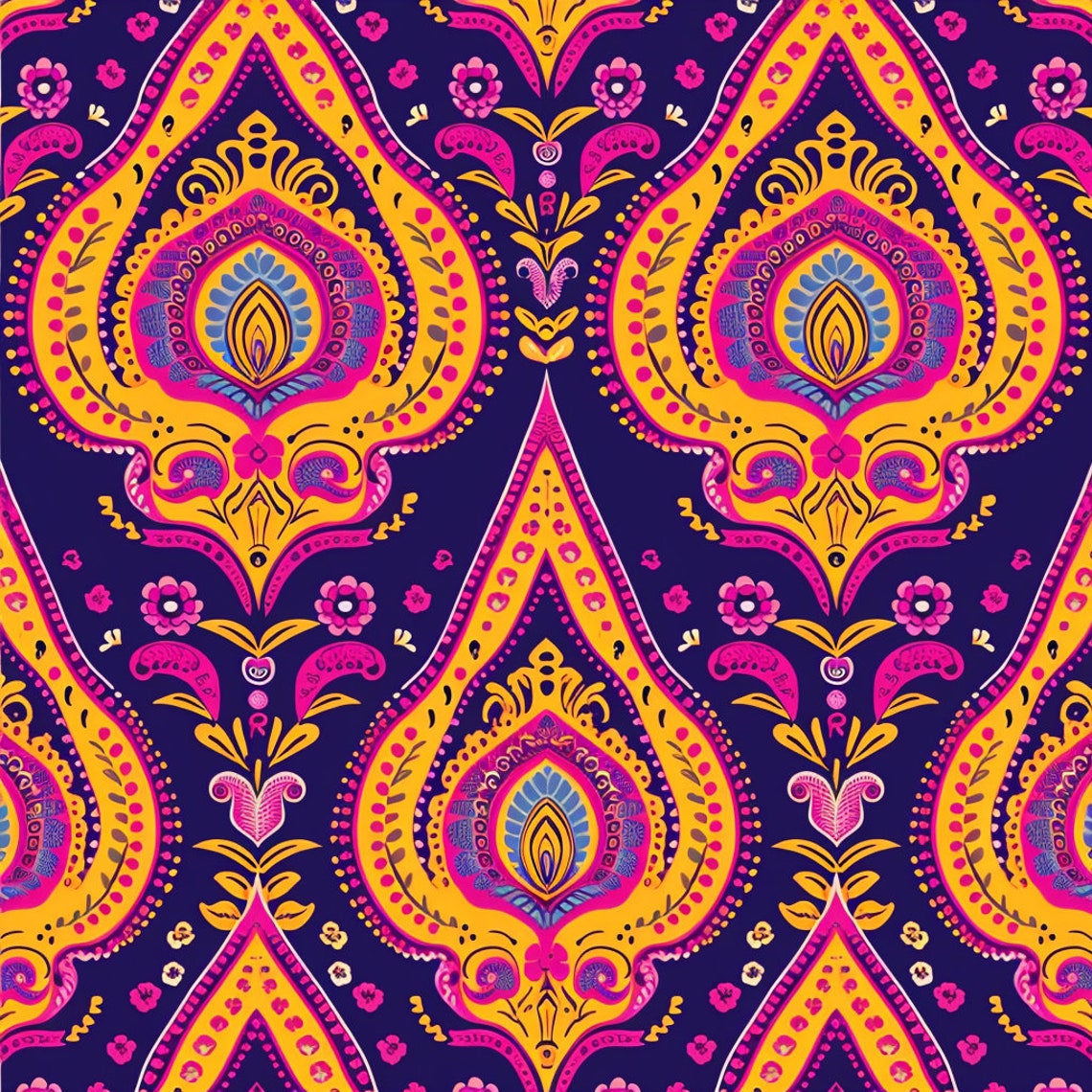 Seamless Indian Pattern, Indian Pattern Seamless, Indian Seamless ...