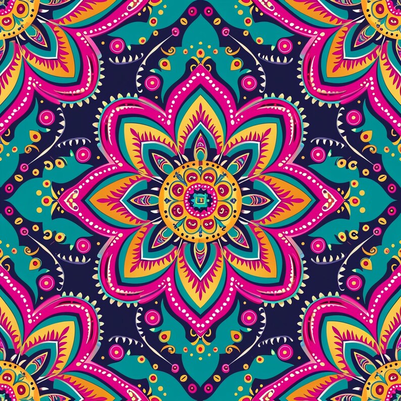 Seamless Indian Pattern, Indian Pattern Seamless, Indian Seamless ...