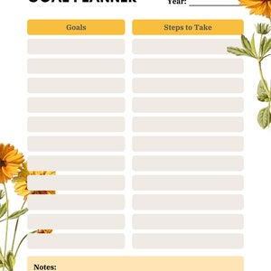 Goal Planning Workbook, Self Development, Personal Goals, Professional ...