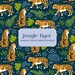 Tiger Seamless Pattern, Tiger Cat Digital Paper, Pattern for Tiger ...
