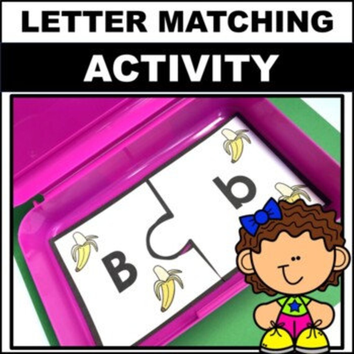 Upper and Lower Alphabet Matching Activity - Etsy
