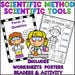 Scientific Method and Scientific Tools Worksheets Anchor Charts and ...