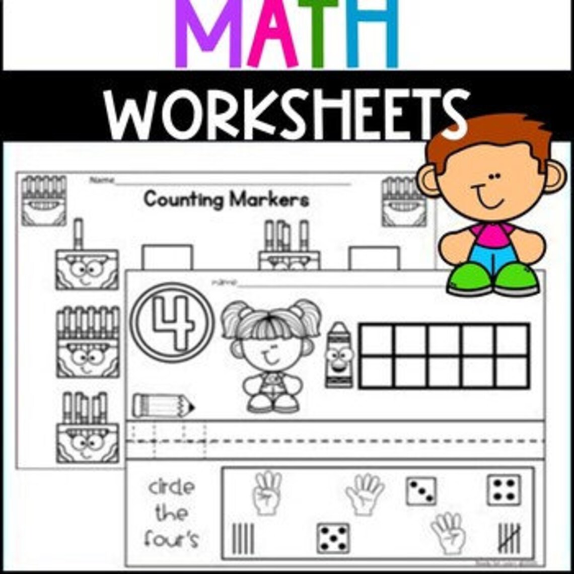 Numbers 1-10 Counting to 10 Worksheets Writing Numbers Preschool ...