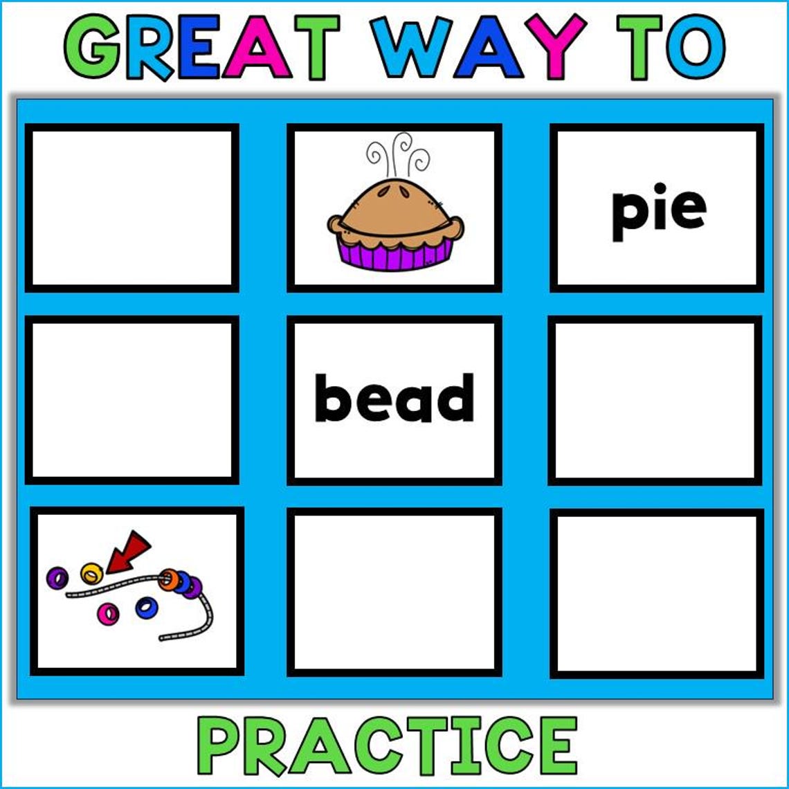 Vowel Teams Memory Game Long Vowels Activity No Prep Easy to Use - Etsy