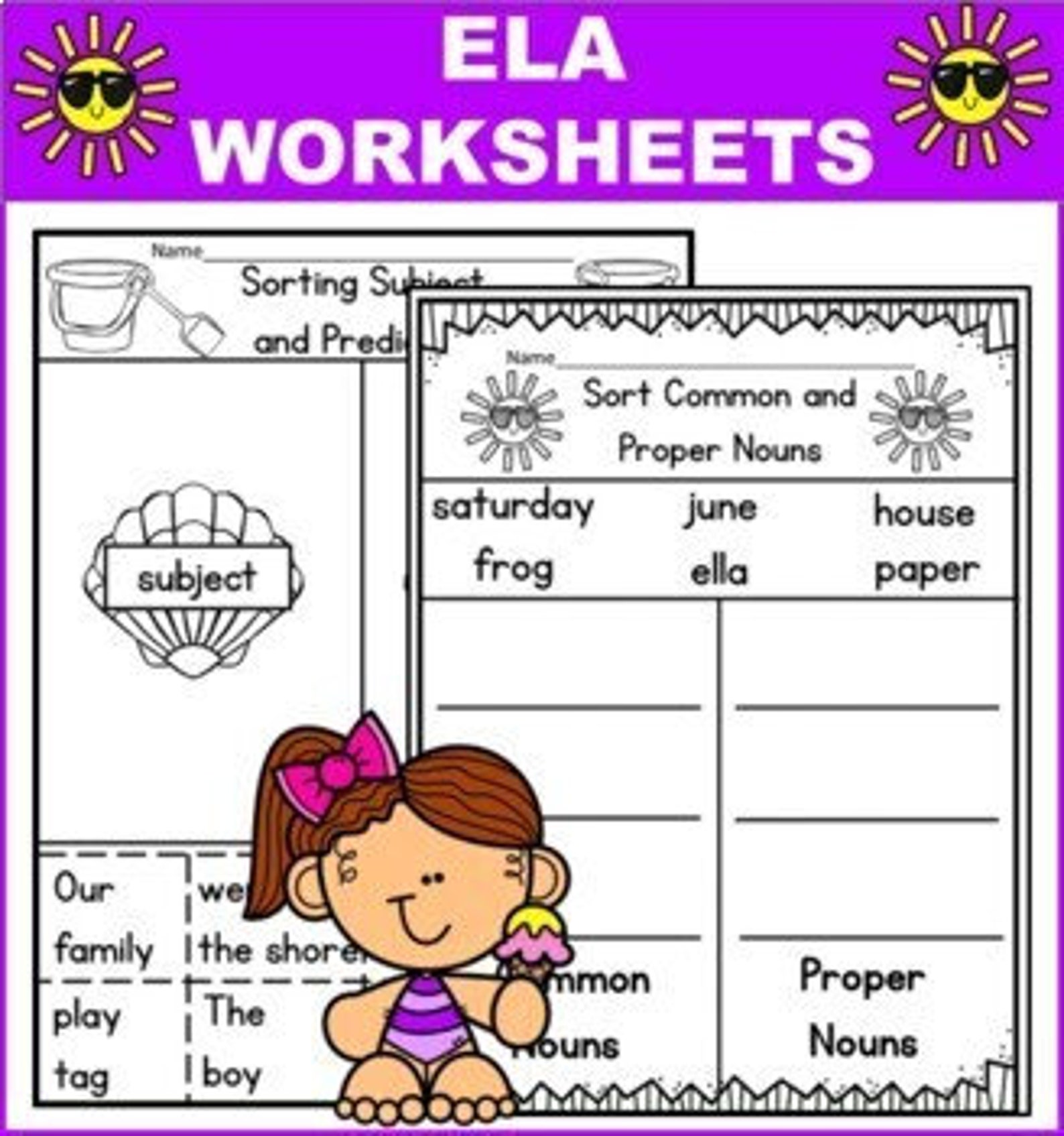 Second Grade Summer Math and Phonics Review Packet - Etsy