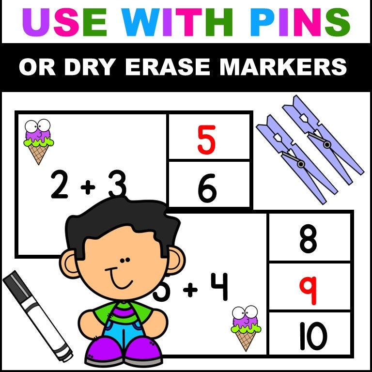 Addition Facts Activity Fact Fluency - Etsy