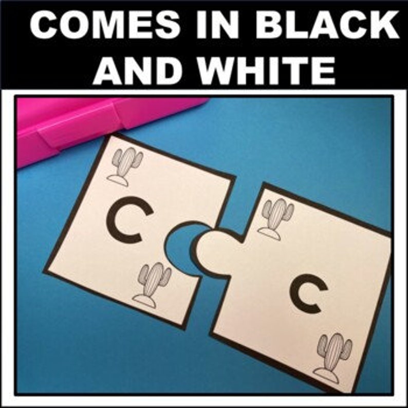 Upper and Lower Alphabet Matching Activity - Etsy