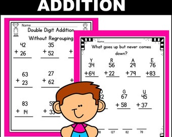 Printable and Downloadable One-digit Addition Worksheets 4 Unique ...