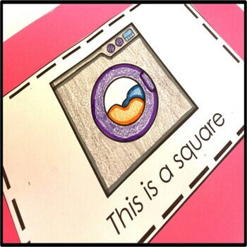 2D Shape Books for Preschool Kindergarten - Etsy