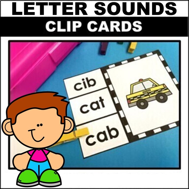 Letter Sounds Activity Digraph CVC Words Beginning Sounds - Etsy