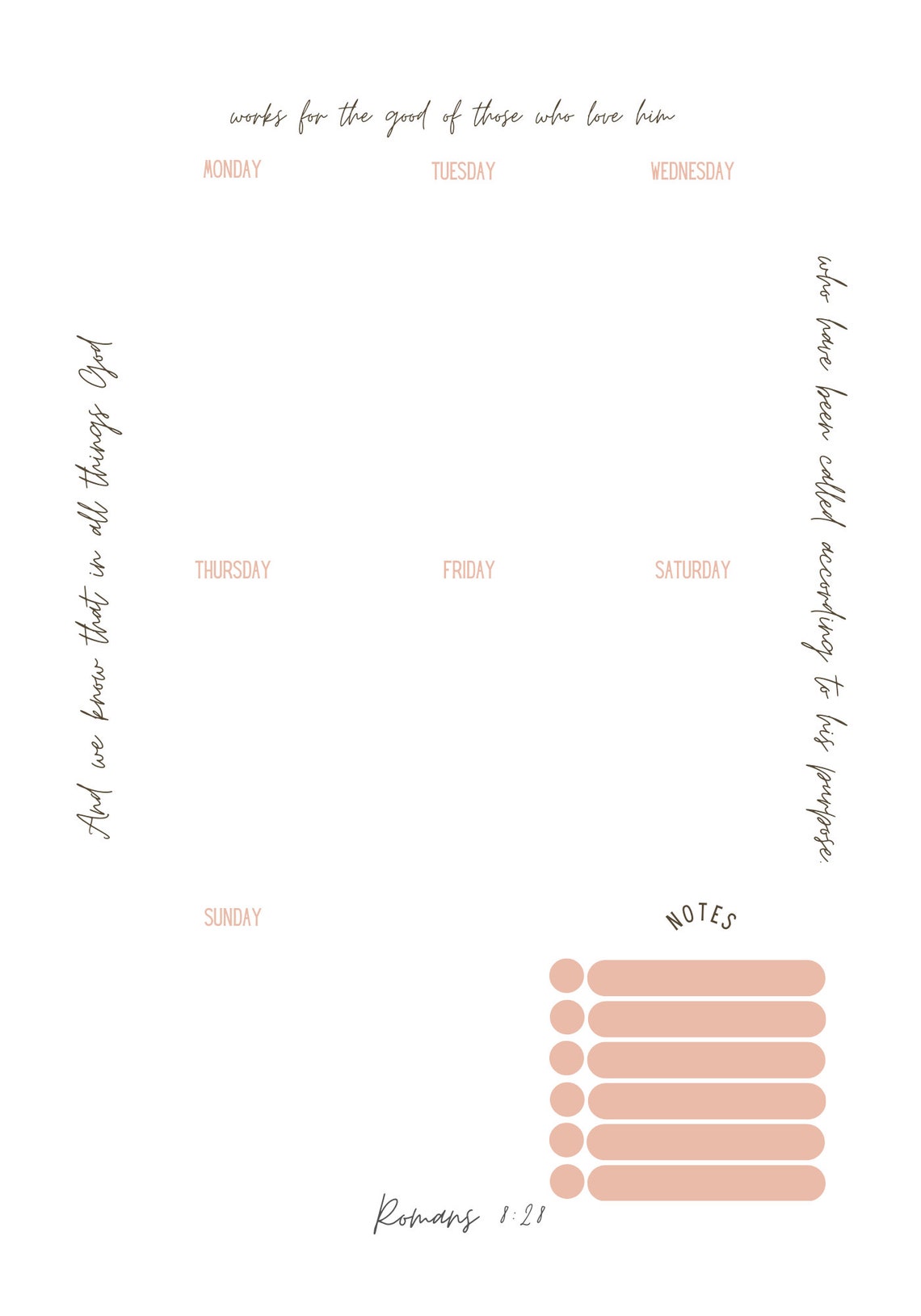 Printable Christian Planner, Christian Digital Planner, Printable ...