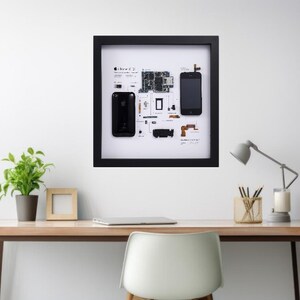IPhone 3GS Teardown - Digital Model - Apple - Framed Wall Art - Digital ...