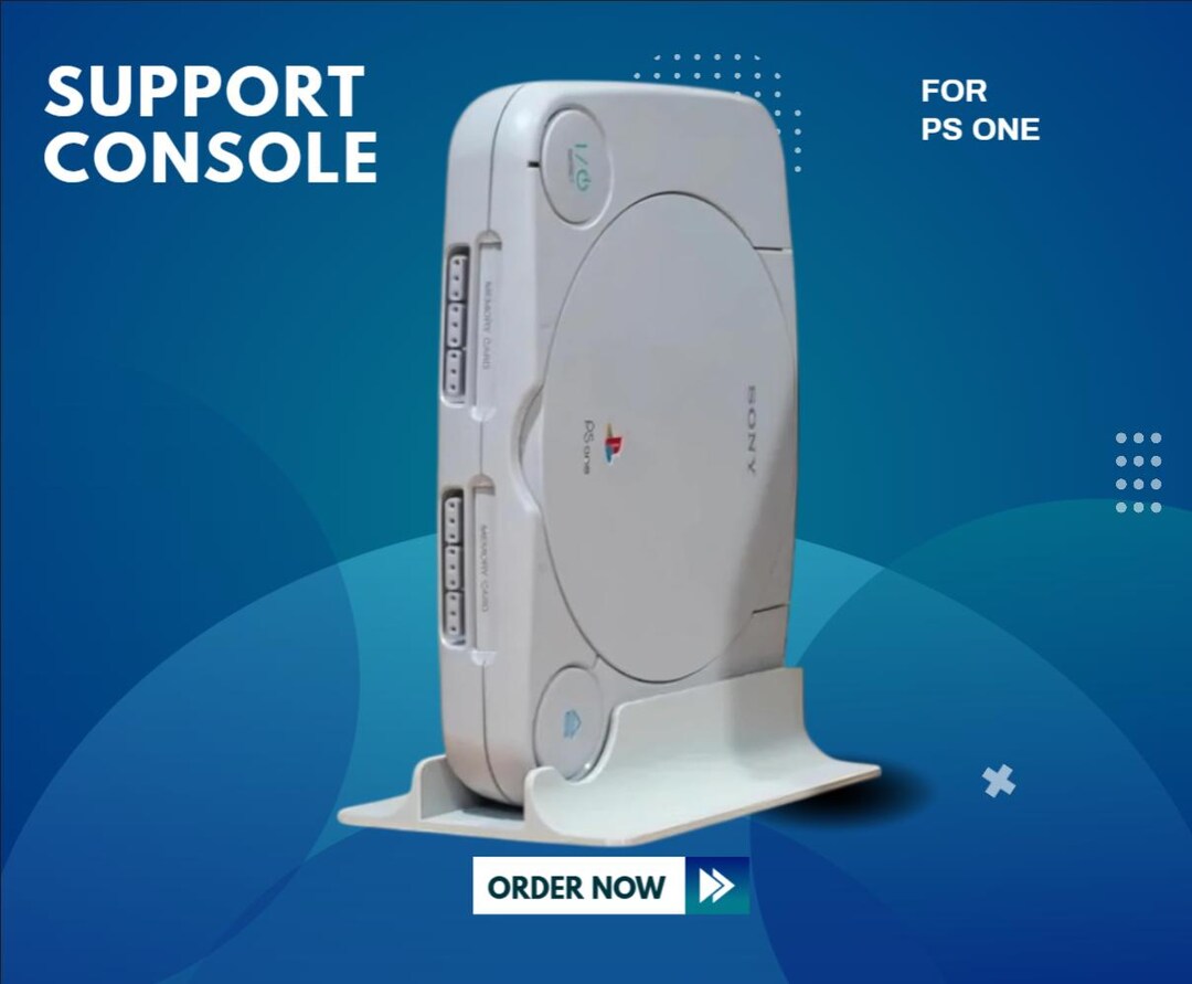 PS One Vertical Stand - Playstation Display Stand - Display Stand/bases ...