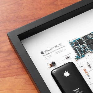 IPhone 3GS Teardown - Digital Model - Apple - Framed Wall Art - Digital ...