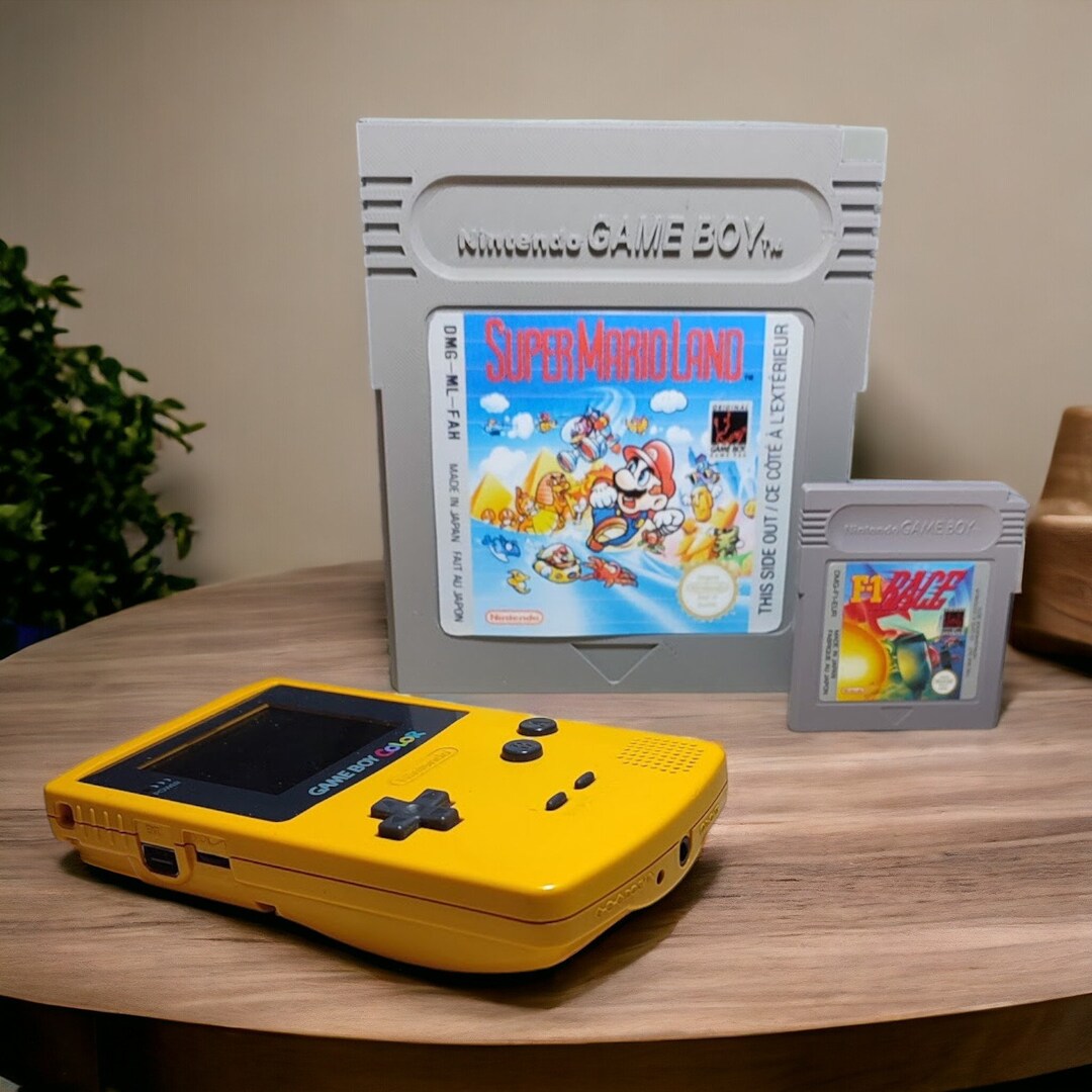 Giant Game Boy Cartridge Gamer Decoration Ideal Gifts Several Languages ...