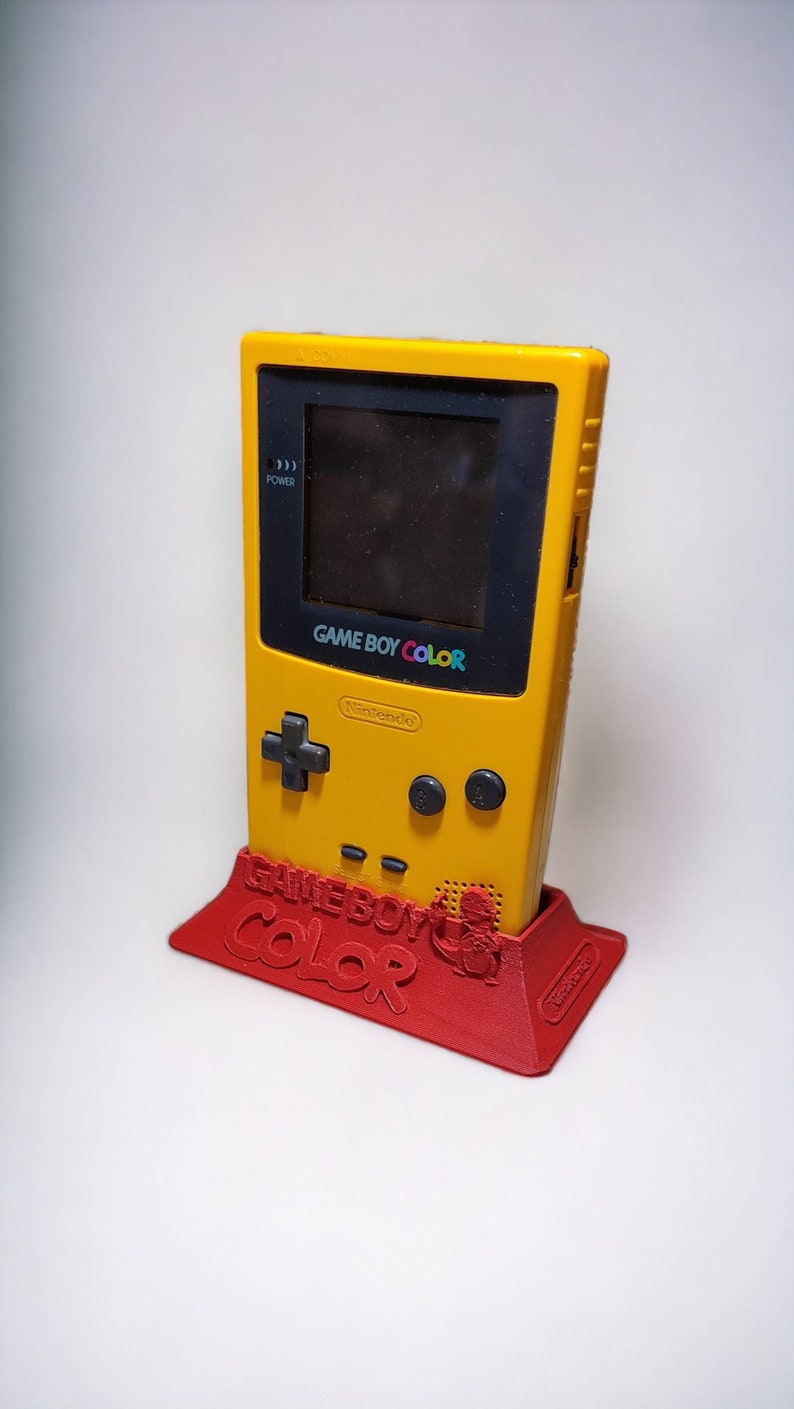 Game Boy Color Pokemon Console Support GBC Retrogaming - Etsy