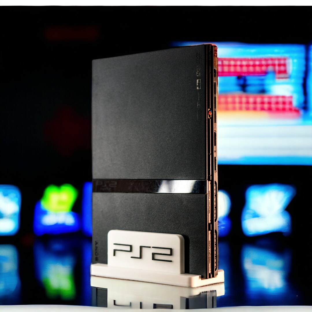 Support Console PS2 SLIM Display Stand Playstation 2 Présentoir/socles ...