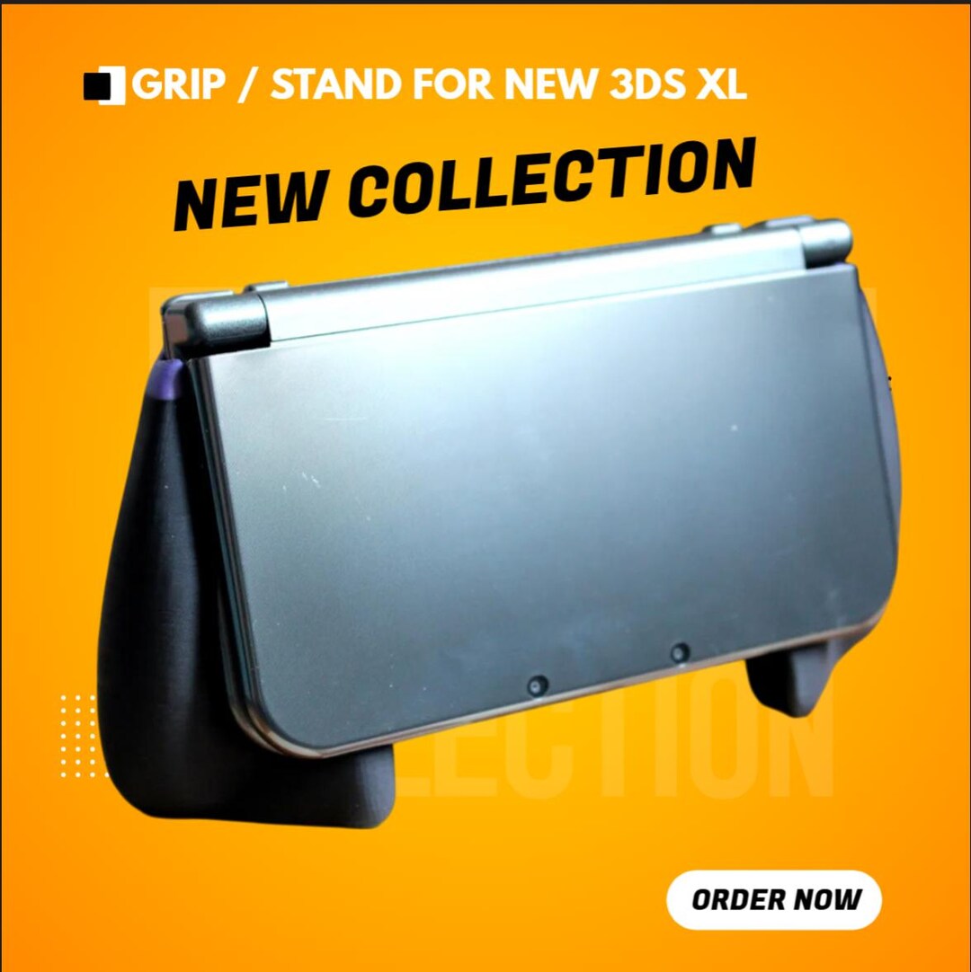 Ergonomic Grip for NEW 3DS XL – Comfort and Precision – 3D Printing - Etsy