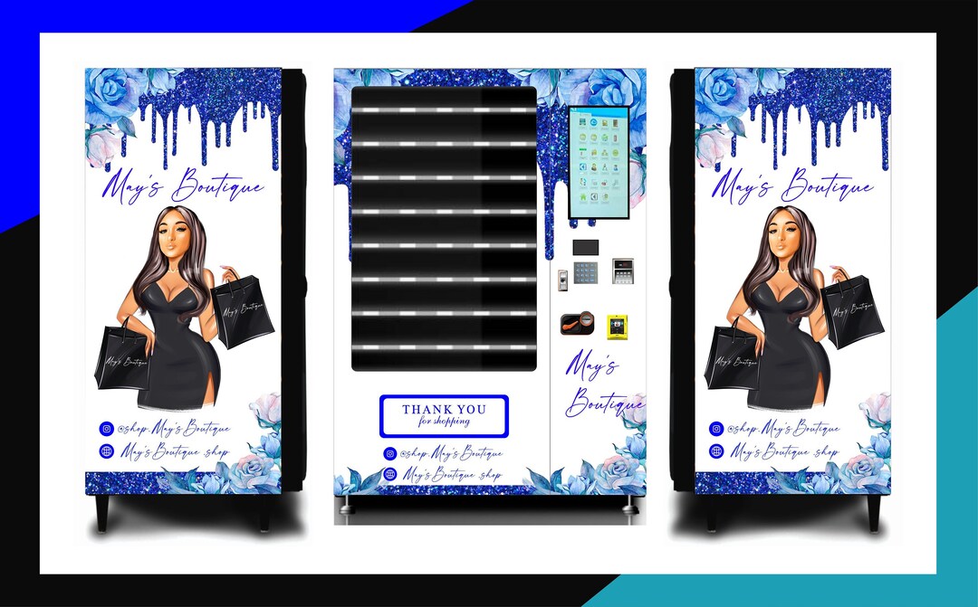 Lash and Hair Vending Machine Design | Beauty Vending Machine Design ...