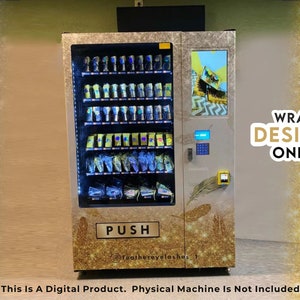 Custom Beauty Vending Machine Design | Lash & Hair (digital Product) - Etsy