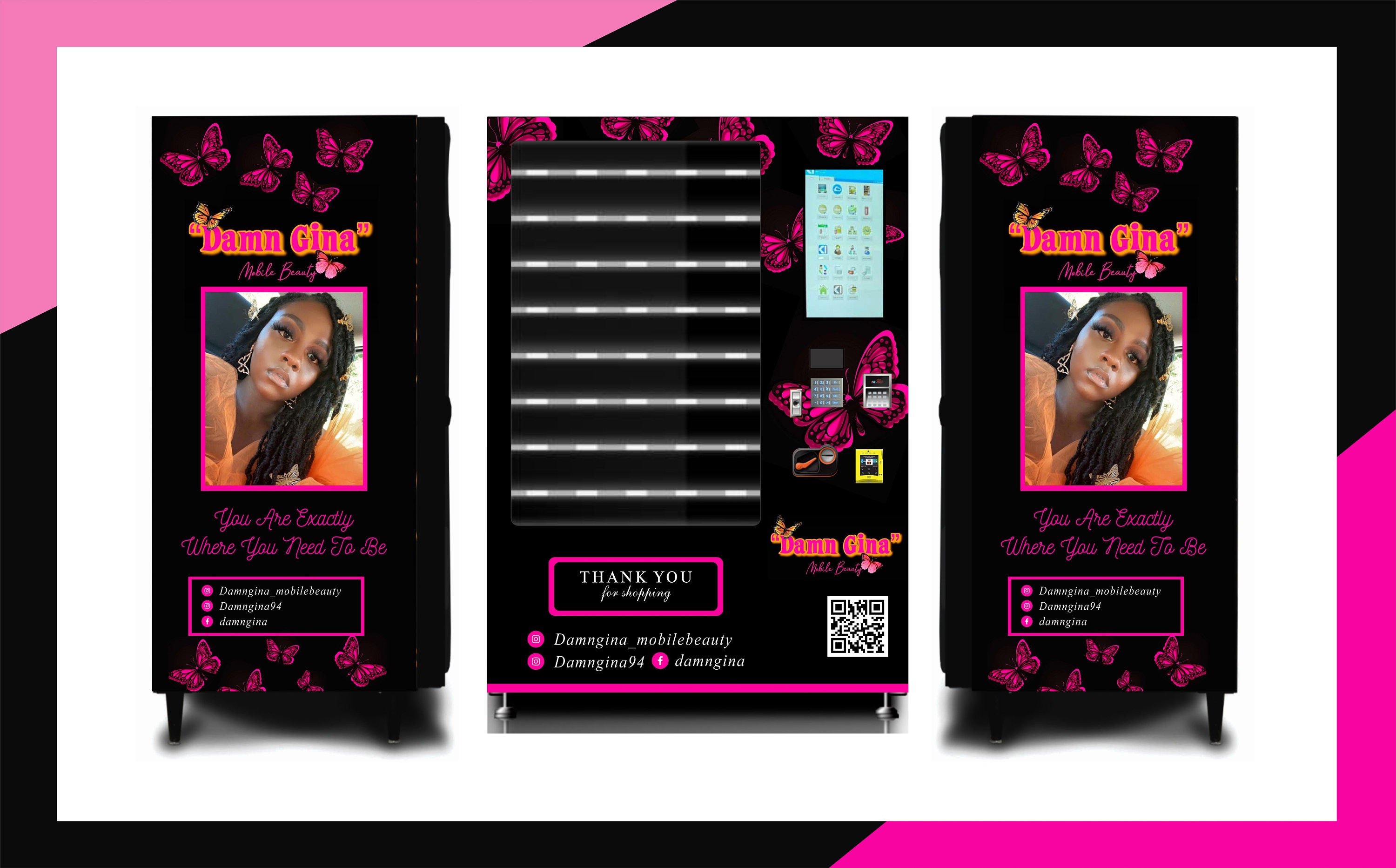 Glitters Vending Machine Design : Any Custom Design - Etsy