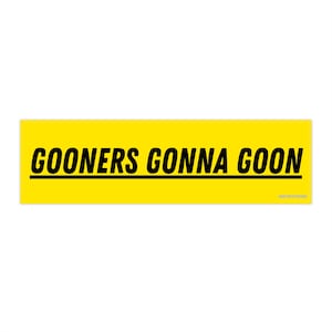 Funny Goon Meme Bumper Sticker | Gen Alpha Sticker | Hilarious Vinyl ...