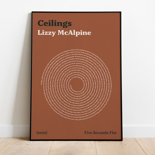 Lizzy Mcalpine Poster - Etsy UK