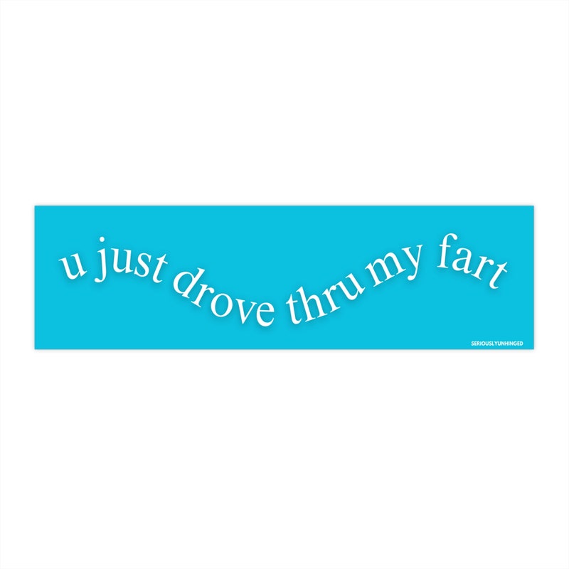 Fart Bumper Stickers - Etsy