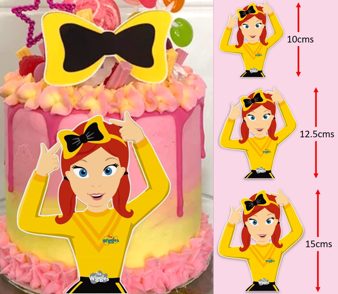 Printable Emma Wiggles Cake Topper Digital Download Print Yourself ...