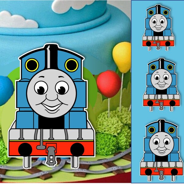 Thomas the Tank Engine Cake Topper - Etsy Australia