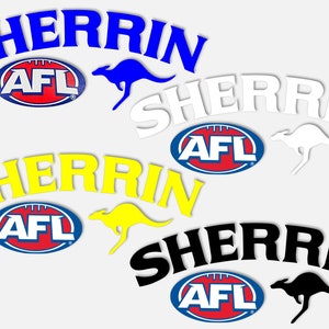 Football Logo Cake Topper Edible Icing Image Footy Birthday Cake ...