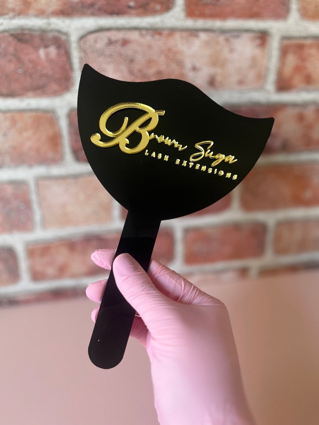 Lash and Brow Mirror Prop, Lash Artist Custom Mirror Gift, Salon Decor ...