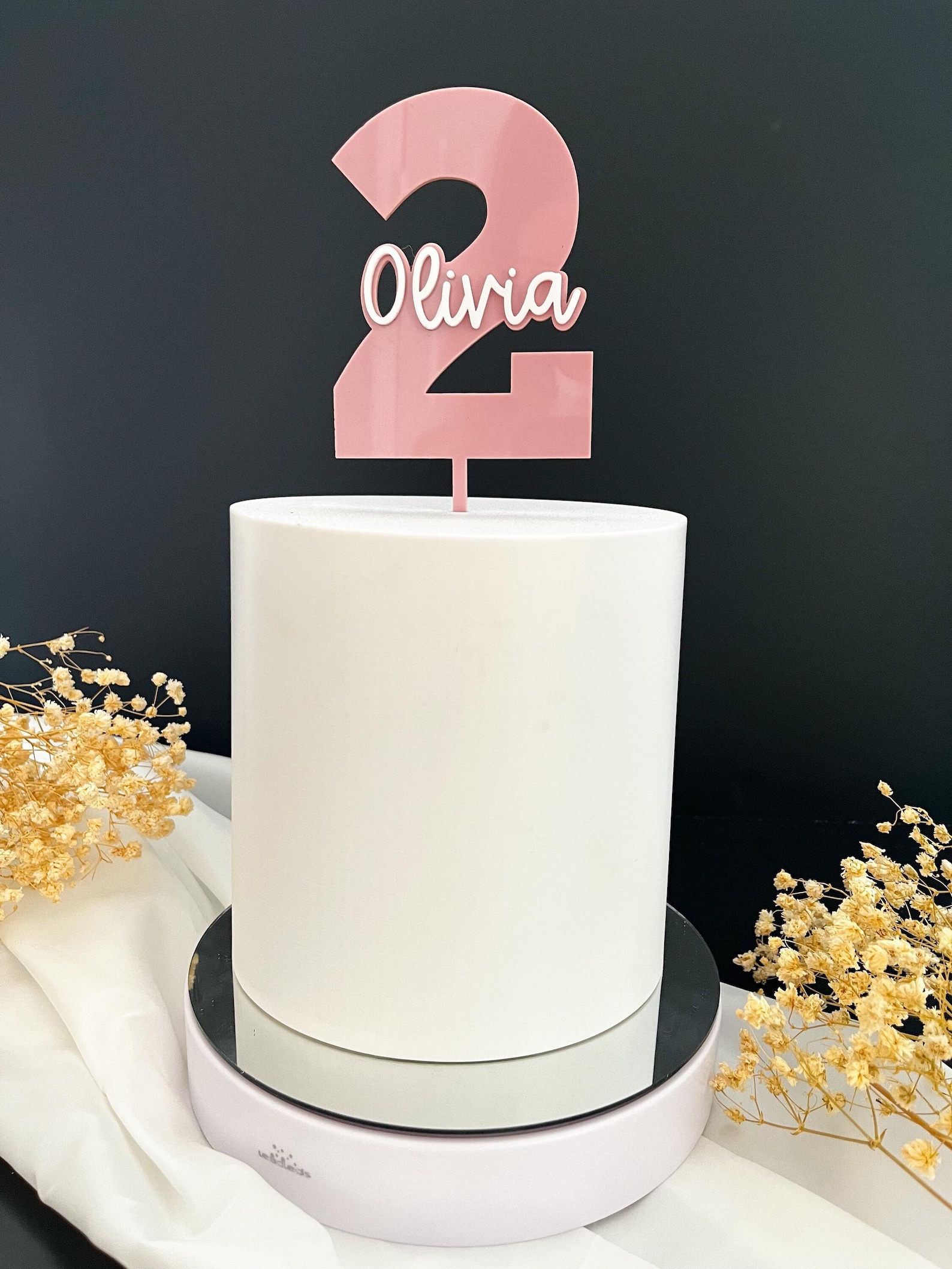 Custom Cake Topper. Age. Number. Personalized. Happy Birthday. Kids ...