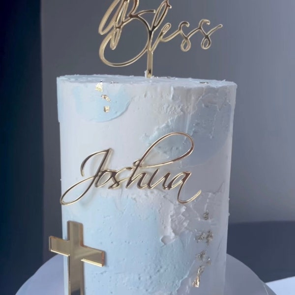 God Bless Cake Topper - Etsy