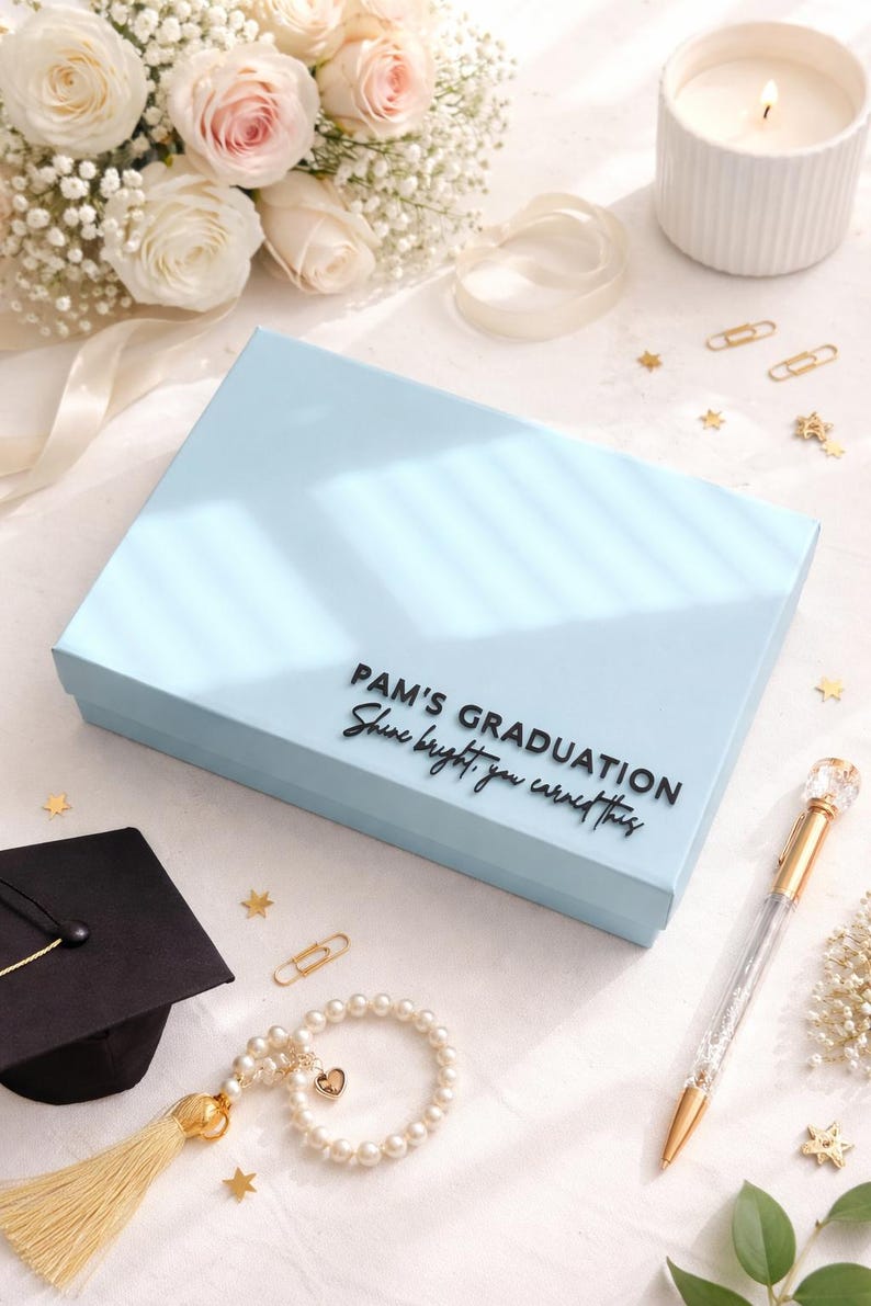 Graduation Keepsake Box 2026 | Personalized Memory Box | Luxury ...