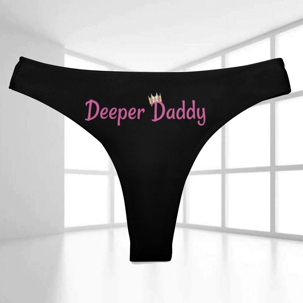 Naughty Ddlg Panties Sexy Thong Good Girl Panties Yes Daddy Etsy