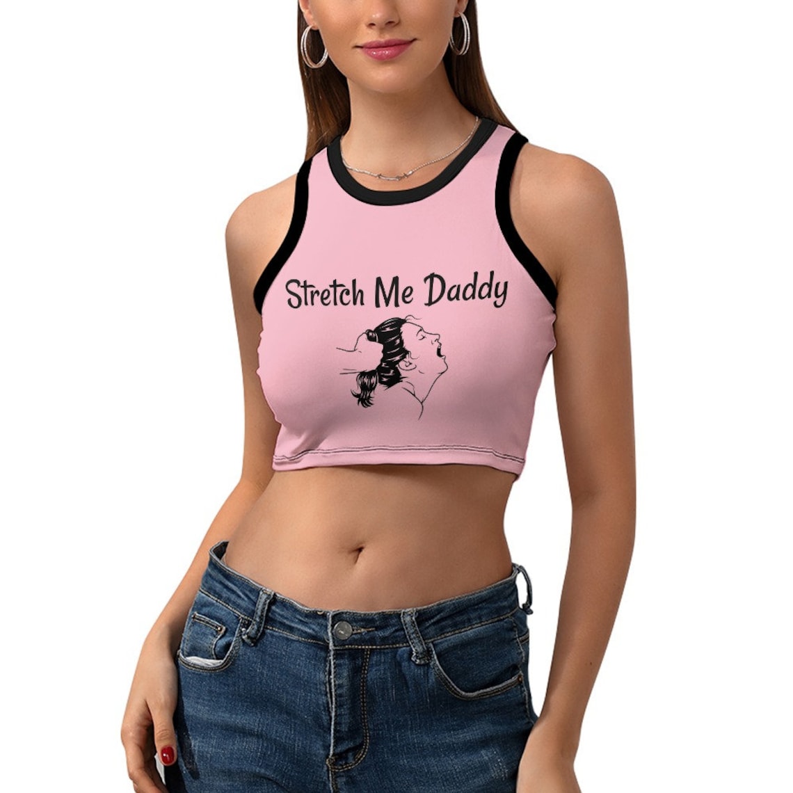 Sexy DDLG Crop Top Good Girl Top Yes Daddy Clothing Naughty - Etsy