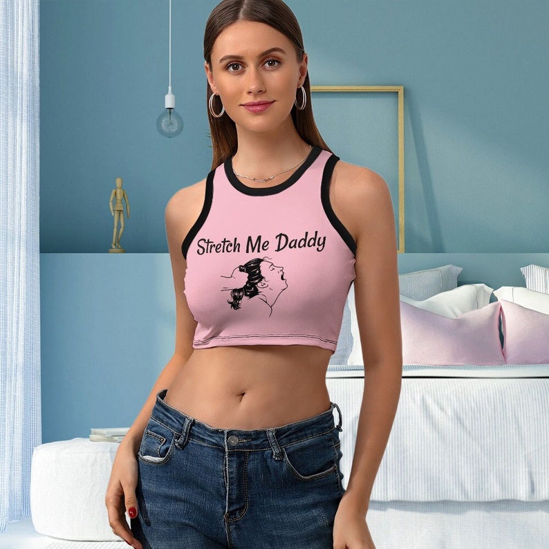 Sexy Ddlg Crop Top Good Girl Top Yes Daddy Clothing Naughty Etsy